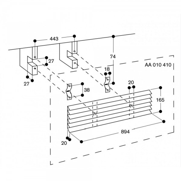 Bosch AA010410 Griglia di Aerazione | Prezzo Digitale