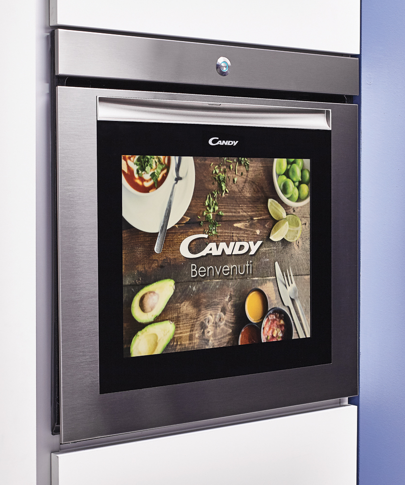 CANDY Forno ventilato WATCH-TOUCH/E 80Lt Multif. 10 prog. Grill con ...