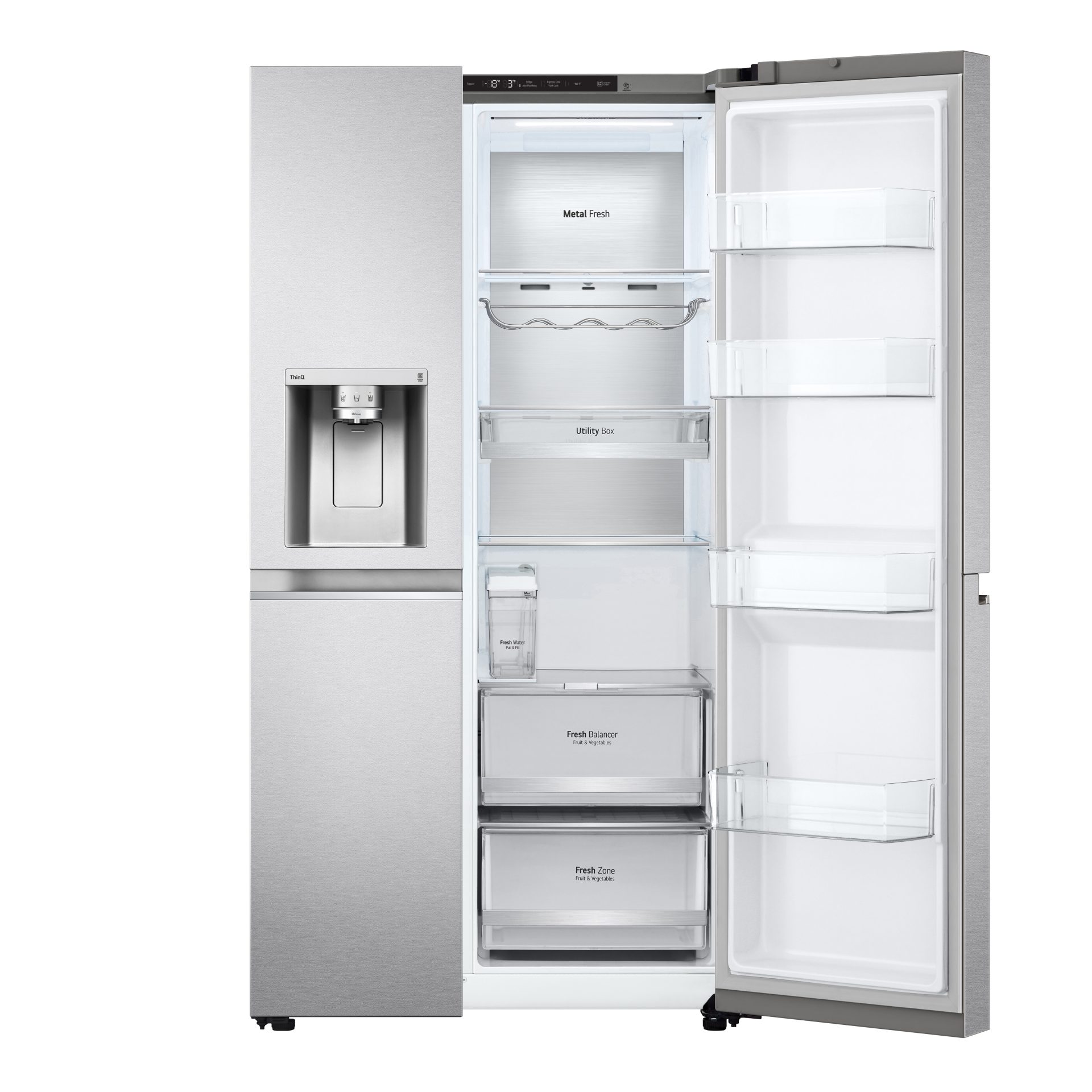 FRIGO SBS 2P 635LT H179-L91 NF C INOX DISP-TAN W | Prezzo Digitale