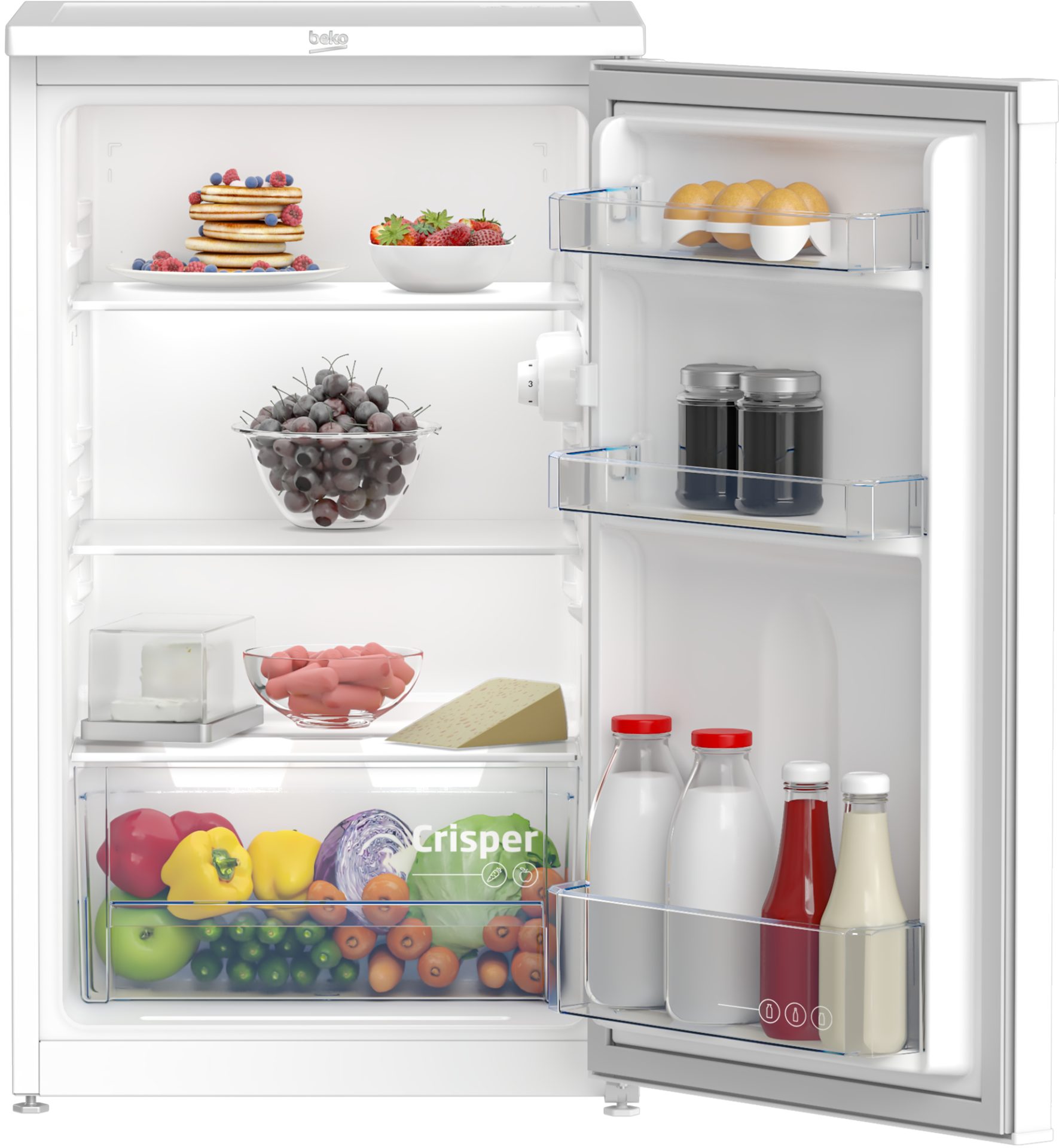 FRIGO TAVOLO 88LT H82-L48 BIANCO E S/CELLA | Prezzo Digitale