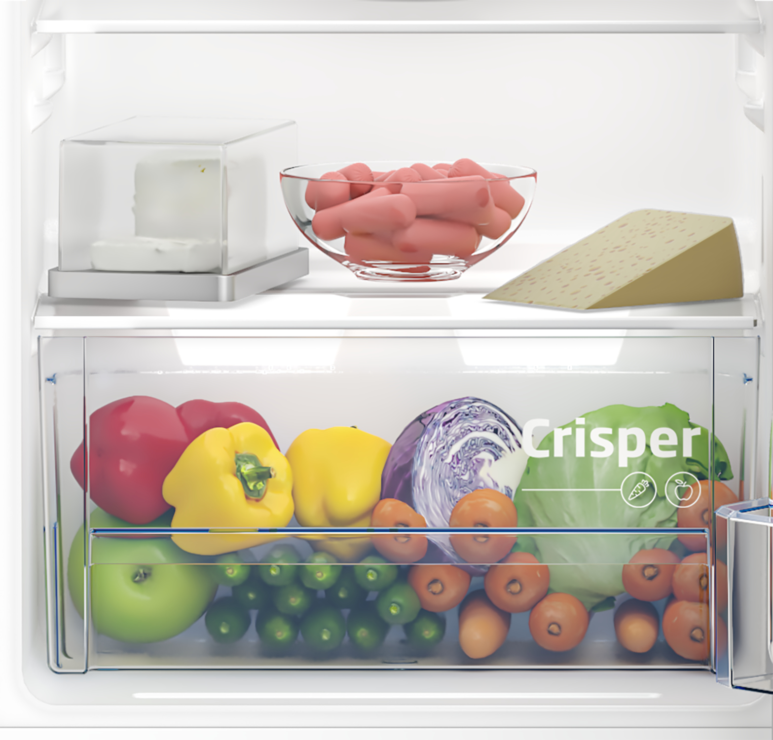 FRIGO TAVOLO 88LT H82-L48 BIANCO E S/CELLA | Prezzo Digitale